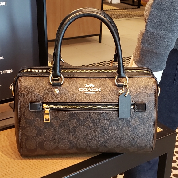 Coach | Bags | Coach Crossgrain Learher Rowan Satchel Mlticlr | Poshmark